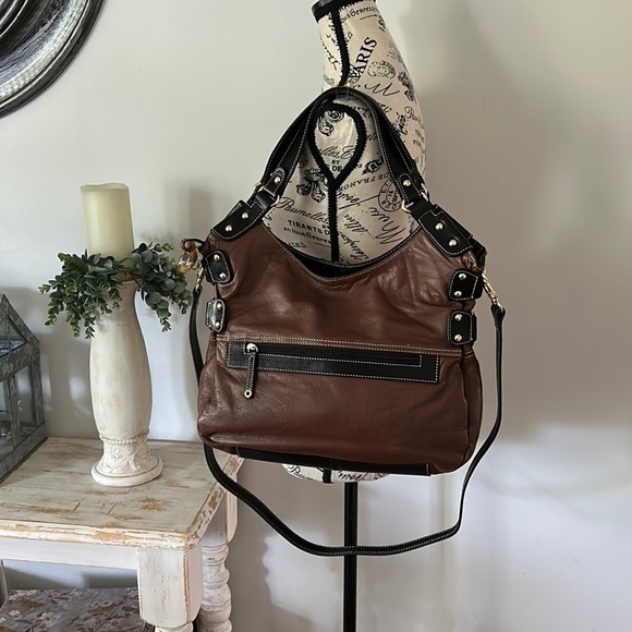 Barr + Barr | Bags | Barr Barr New York Leather Convertible Shoulder ...